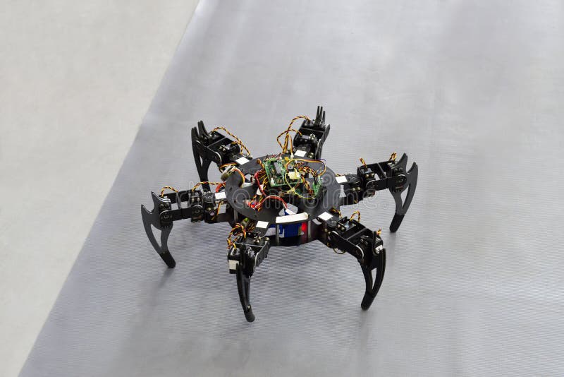 Futuristic Robot Spider. Modern Technologies. Future and Technology ...