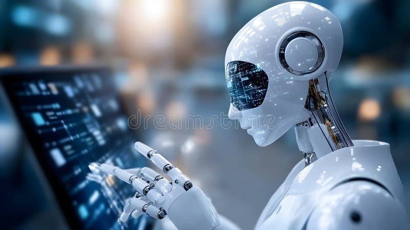 Futuristic Robot Using Touchscreen Interface in Advanced Technology ...