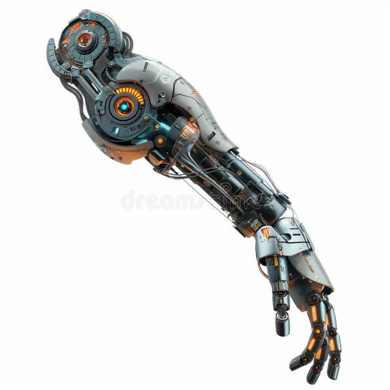 Futuristic Robotic Arm stock photo. Image of limb, mechanical - 311987684