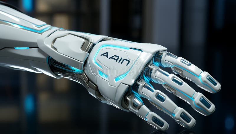 Futuristic Robotic Arm, a Marvel of Technology and Machinery Generated ...