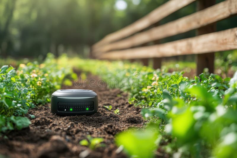 Futuristic Robotic Assistant Cultivates Garden Soil with Smart ...