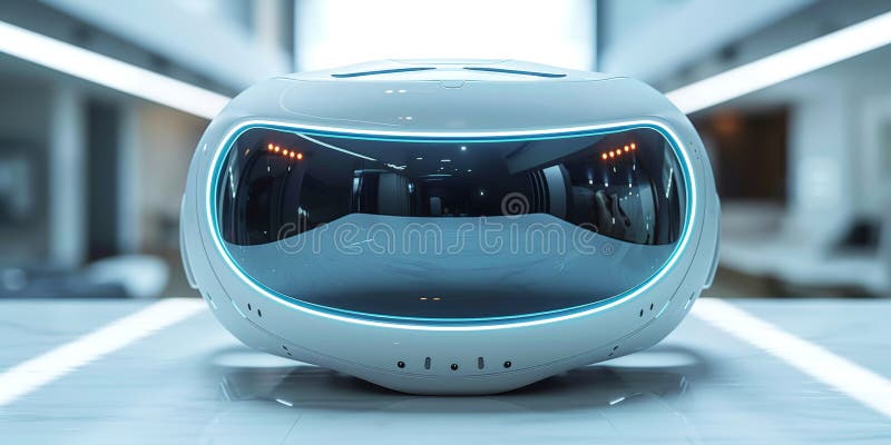 Futuristic Robotic Device in Modern Tech Environment. Stock Photo ...