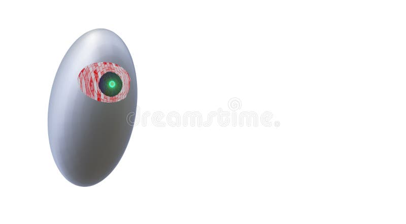 Robotic Eyeball Stock Illustrations – 87 Robotic Eyeball Stock ...