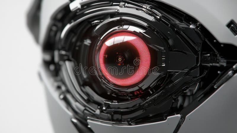 Futuristic Robotic Eye with Intricate Details Showcasing Advanced ...