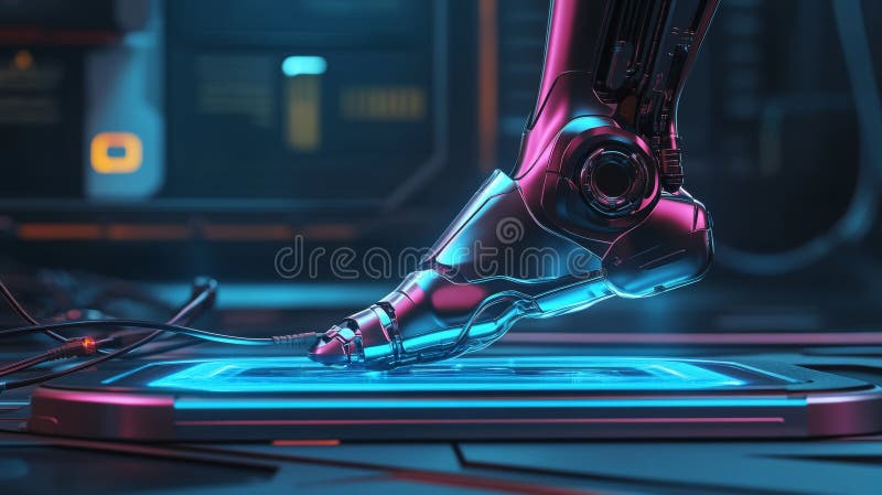 Futuristic Robotic Foot Charging Exploring AIPowered Technology and the ...