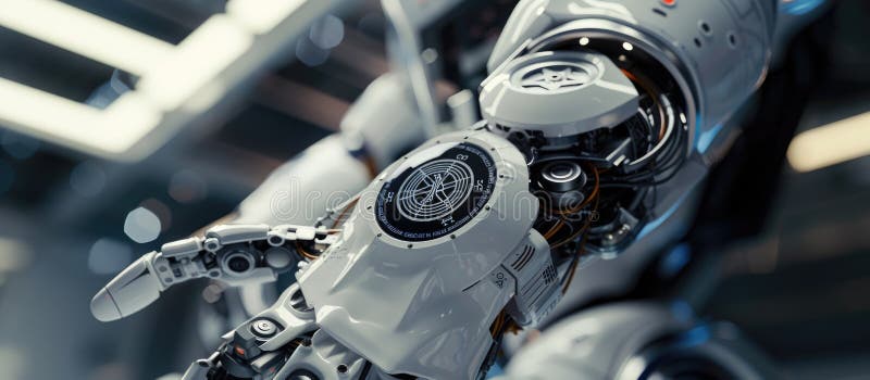 Futuristic Robotic Hand with Advanced Technology and Precision ...