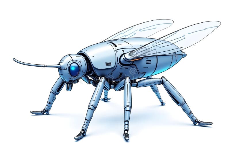 Futuristic Robotic Insect Stock Illustrations – 3,129 Futuristic ...
