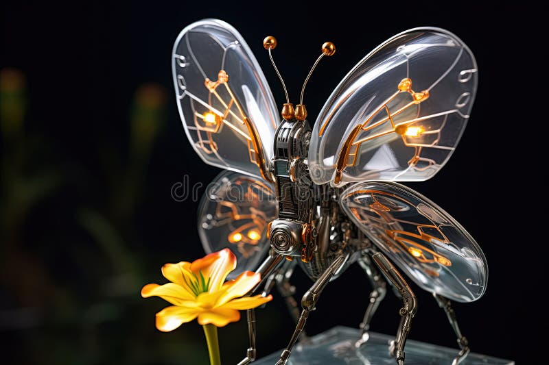 Futuristic Robotic Mechanical Butterfly with Integrated Nanotechnology ...