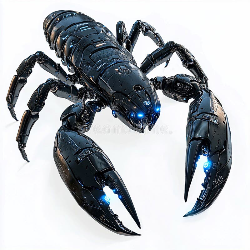 Robotic Scorpion Design Stock Illustrations – 74 Robotic Scorpion ...
