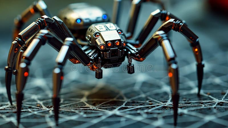 Futuristic Robotic Spider on Web: a Glimpse into Technological ...