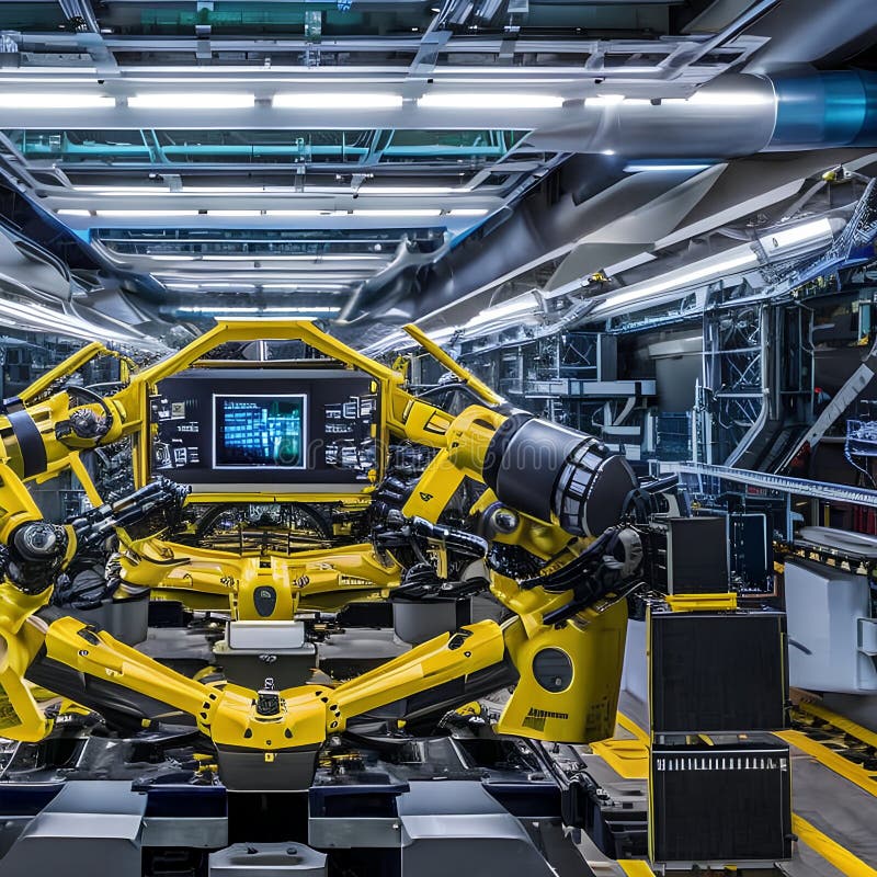 1603 Futuristic Robotics: a Futuristic and Sci-fi-inspired Background ...