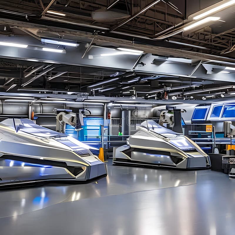 1603 Futuristic Robotics: a Futuristic and Sci-fi-inspired Background ...