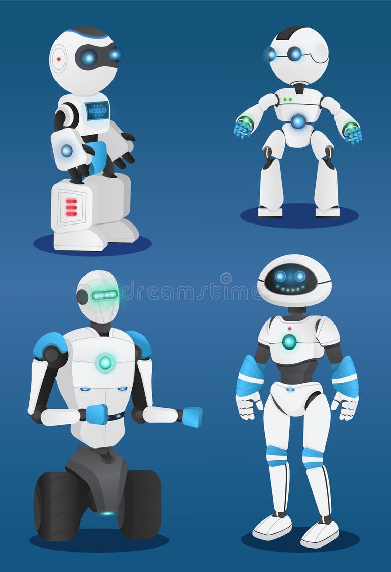 Humanized Robots Stock Illustrations – 15 Humanized Robots Stock Illustrations, Vectors ...