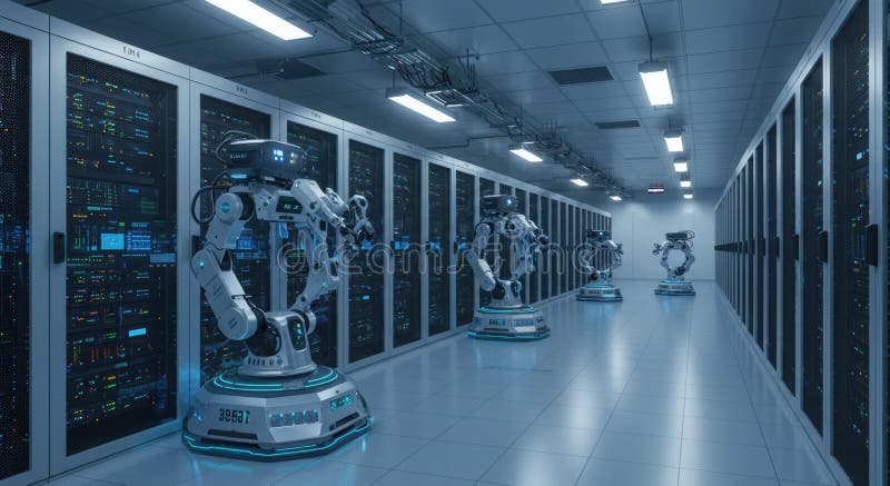 Futuristic Robots in Data Center Managing Servers with Advanced ...