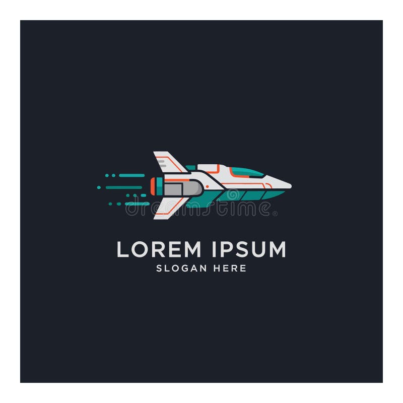 Rocket Launching Space Travel Innovation Exploration Vector Design ...