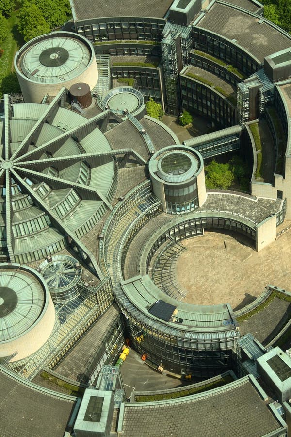 A futuristic roof stock image. Image of german, modern - 7305567