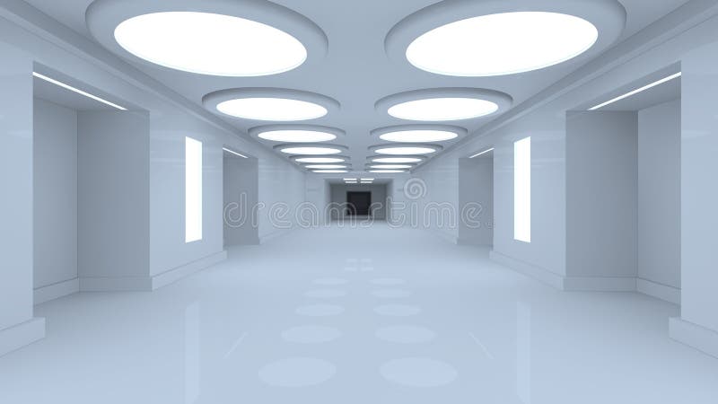 Abstract Futuristic Architecture Element Design Background Stock ...