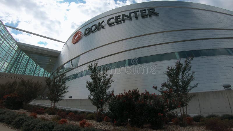 Futuristic Round Building of Bok Center Tulsa - TULSA-OKLAHOMA, OCTOBER ...