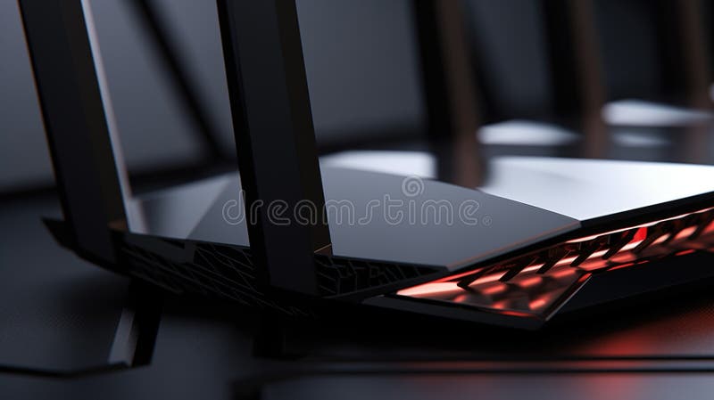 Futuristic Router Design with Advanced Features and Cutting-edge ...
