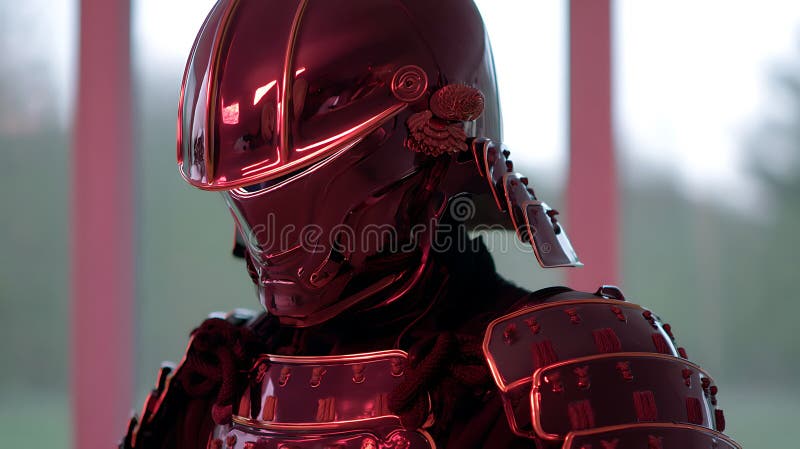 Futuristic Samurai Power Armor