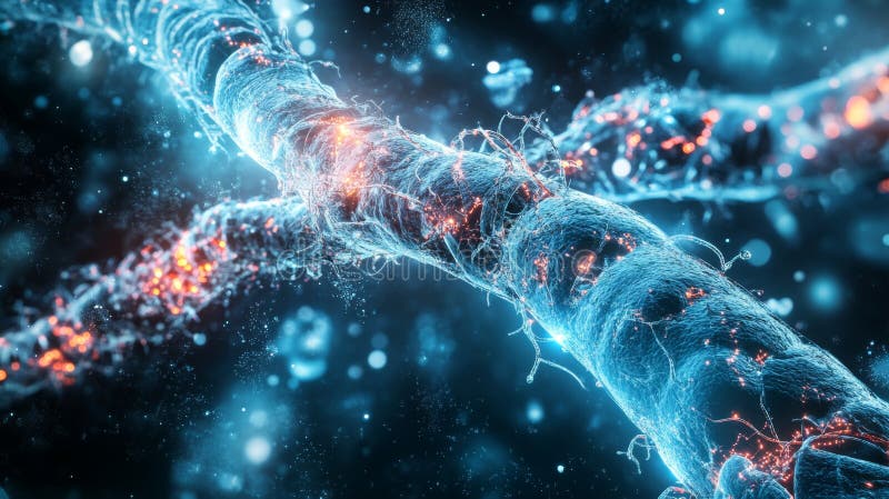 Futuristic Scaffold for Nerve Regeneration and Integration Stock ...