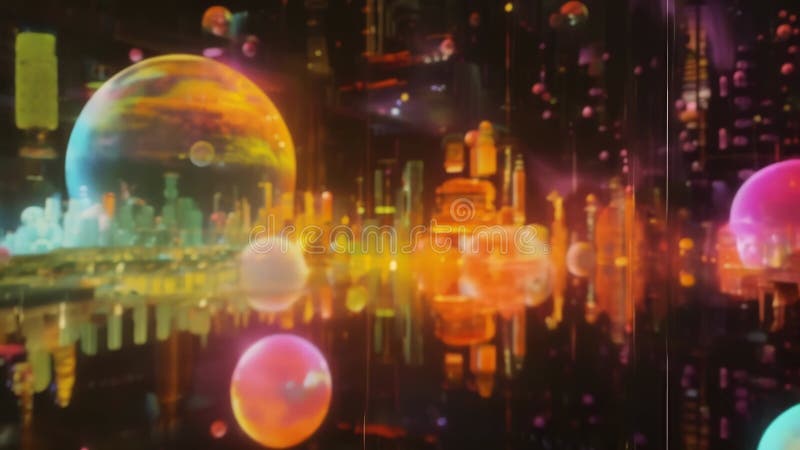 A Futuristic Scene of Colorful Holograms on a Black Canvas Stock Video ... A Futuristic Scene of Colorful Holograms on a Black Canvas Stock Video ...