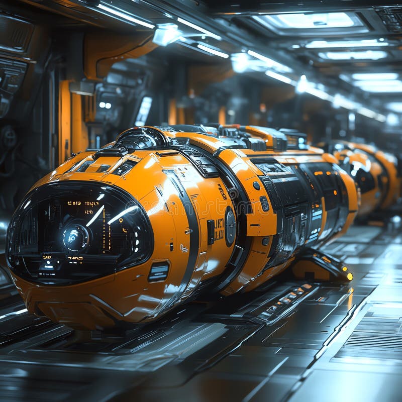 Futuristic + Sci-Fi + Advanced Technology Combinations Stock Image ...