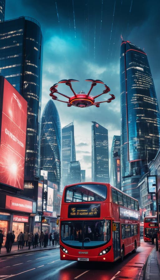 116 Ai Generated Futuristic City Buses Stock Photos - Free & Royalty ...