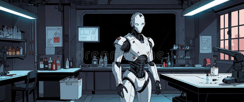 Robot Lab Stock Illustrations – 6,740 Robot Lab Stock Illustrations ...