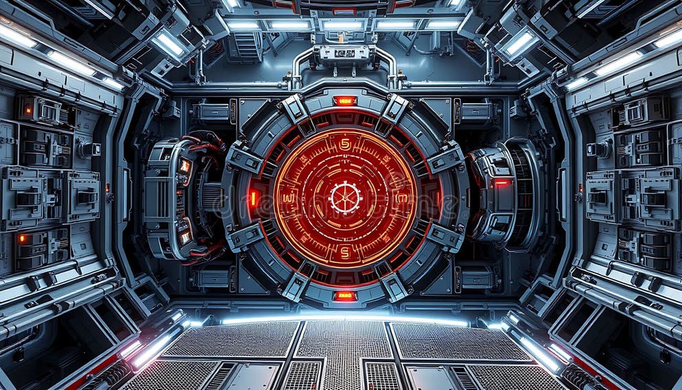 Sci,fi Spaceship Interior, Futuristic, Technology, Space, Control Panel ...