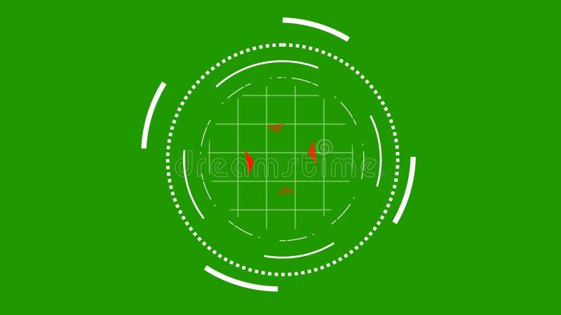Lock on Target - Green Screen Amimations Stock Footage - Video of shot ...