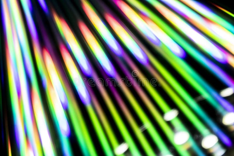 Futuristic Science Fiction Rainbow Holographic Background Compact Disc ...