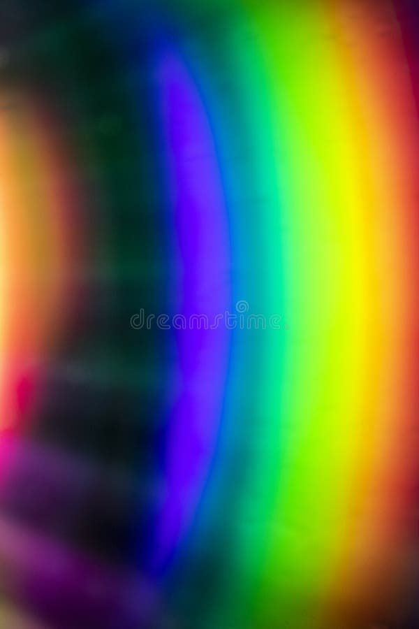 Futuristic Science Fiction Rainbow Holographic Background Compact Disc ...