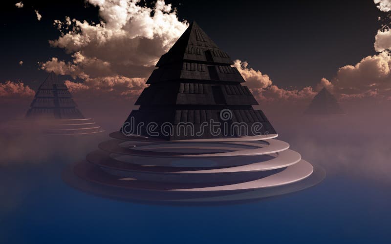 Futuristic SciFi Reactor stock illustration. Illustration of creative ...