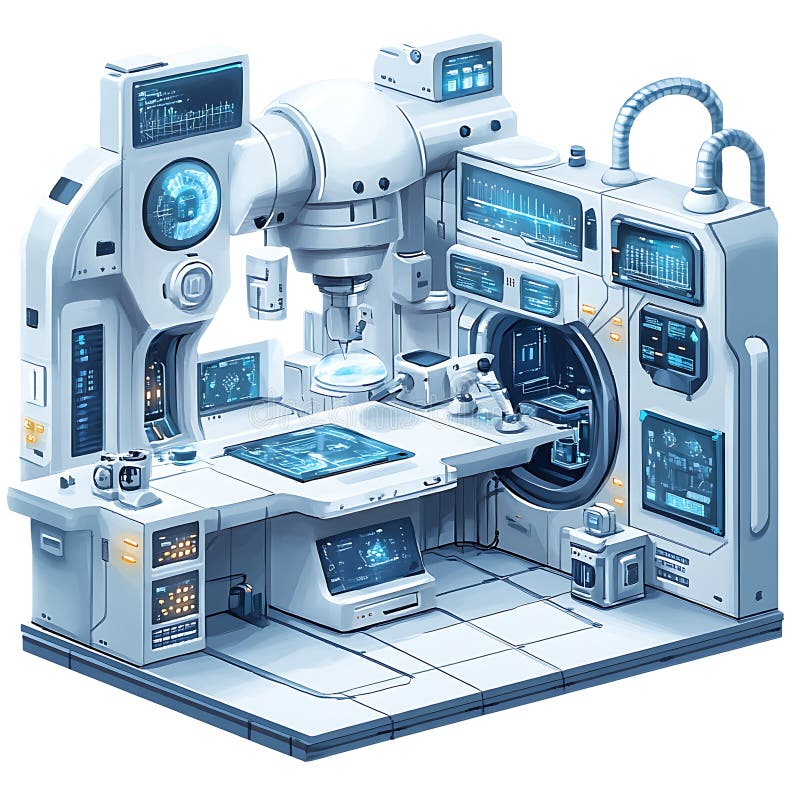 Futuristic Science Laboratory Setting Stock Illustrations – 3,917 Futuristic Science Laboratory ...