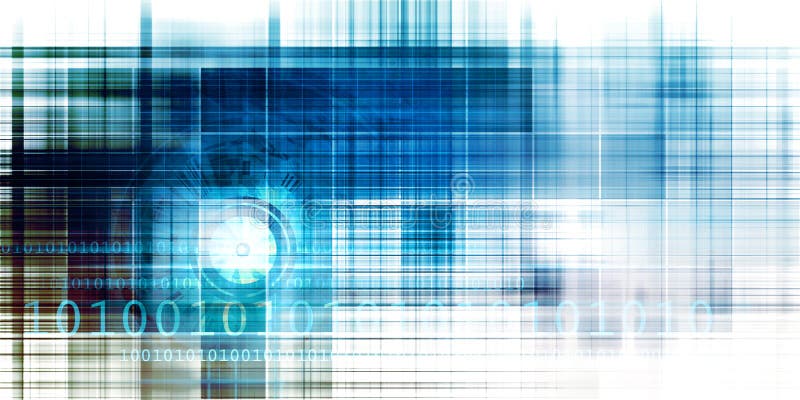 Futuristic Science stock illustration. Illustration of discovery ...