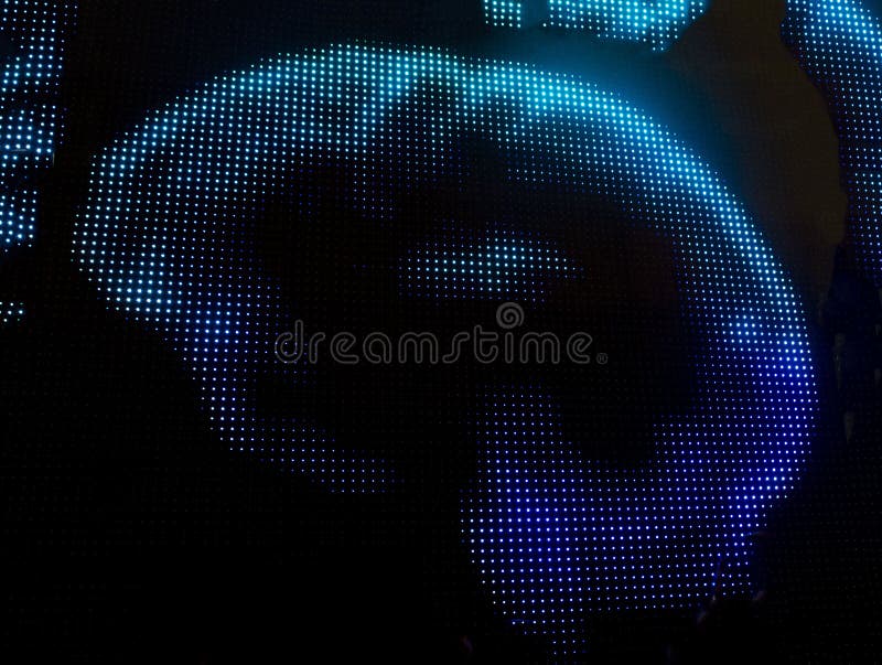 Futuristic Screen Display Pixels Stock Photo - Image of display, flux ...