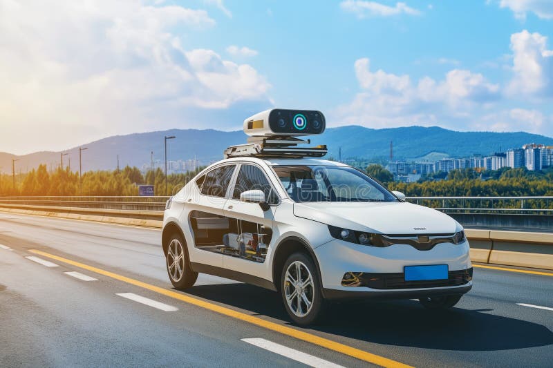 Futuristic Self-driving Car Navigates Open Highway with Stunning ...