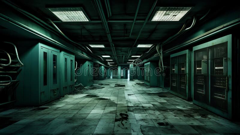 Futuristic Server Farm Renovation Concept with Minimalist Aesthetic ...