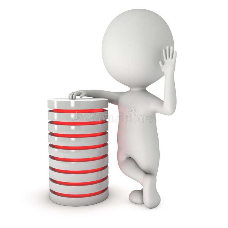 Futuristic Server Hard Disk Database Battery Cell Stock Illustrations ...