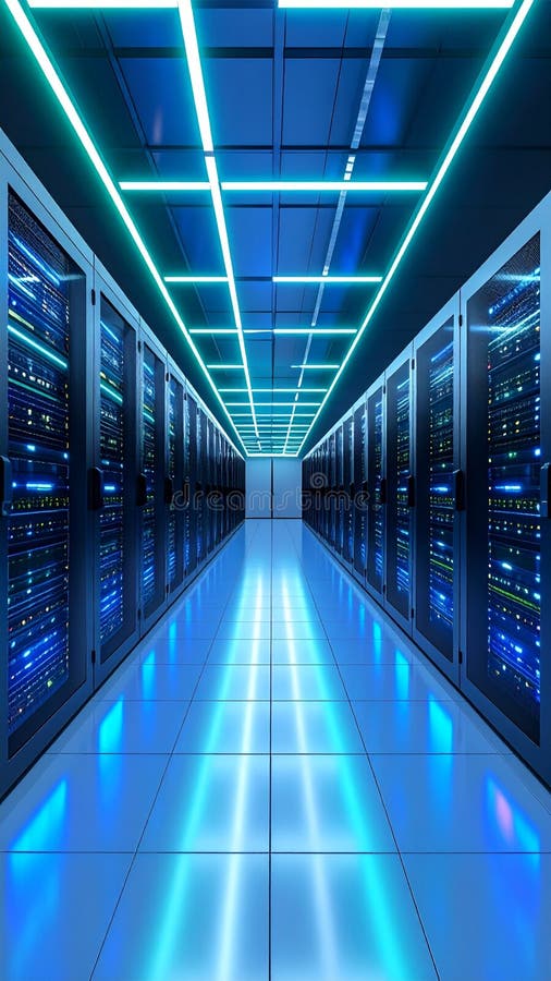 5,438 Modern Data Center Server Room Technology Infrastructure Network ...