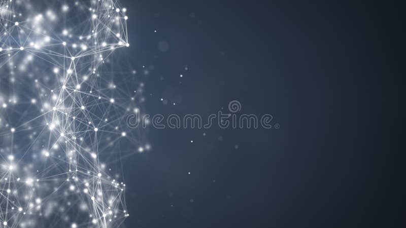 Futuristic Techno Shape Polygon Background Stock Illustration ...
