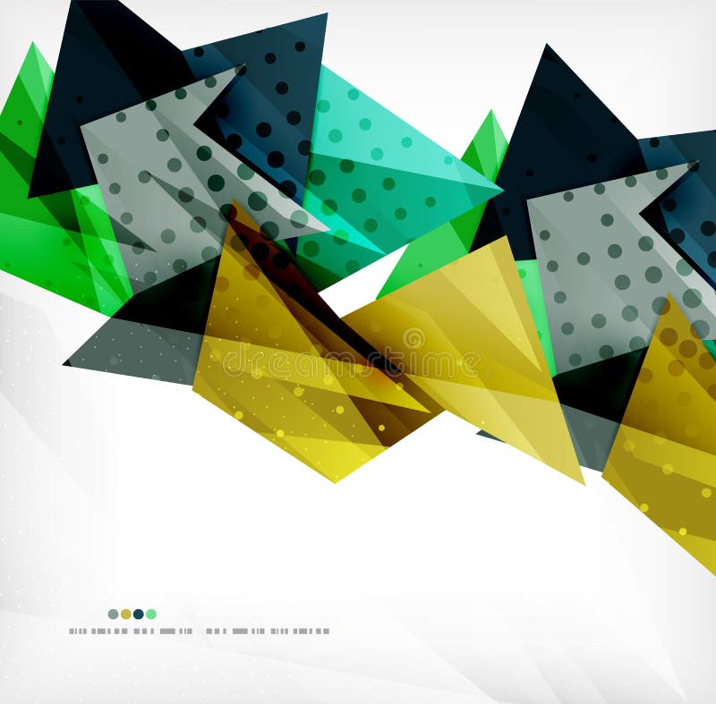 Futuristic Shapes Vector Abstract Background Stock Vector ...