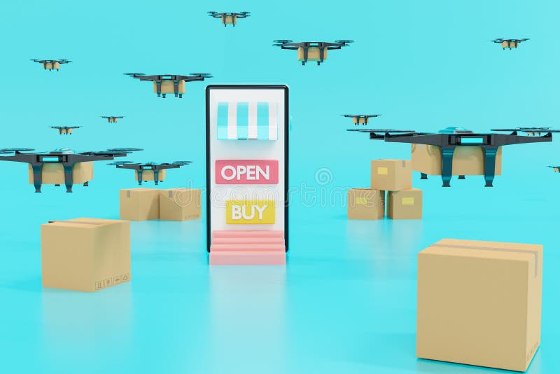Futuristic Shopping on Online Mobile Application Delivery Service,E ... Futuristic Shopping on Online Mobile Application Delivery Service,E ...