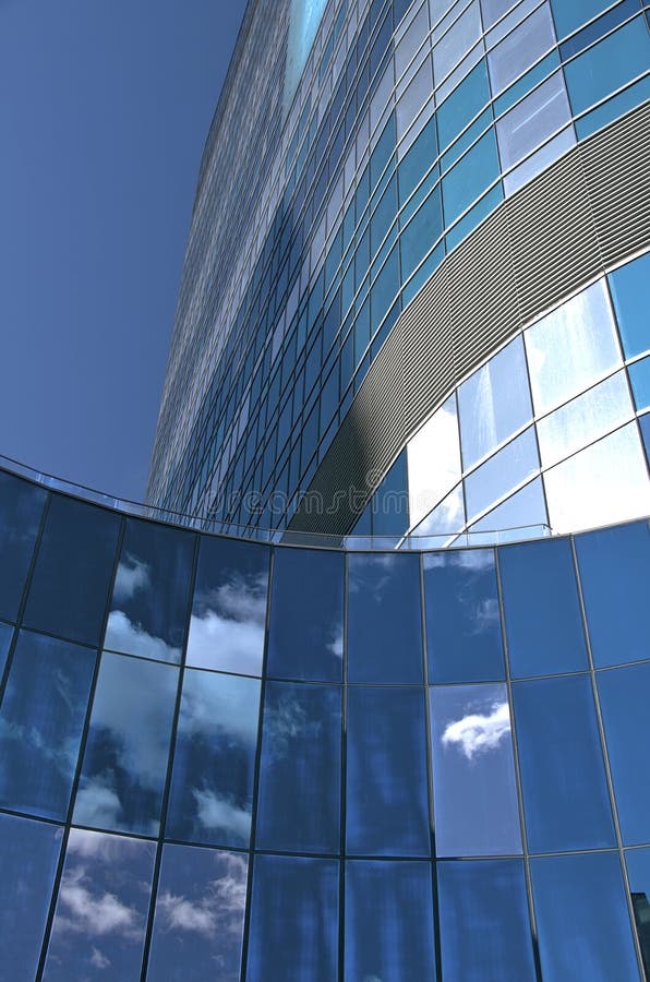 Futuristic skysrcaper stock image. Image of business - 12782231