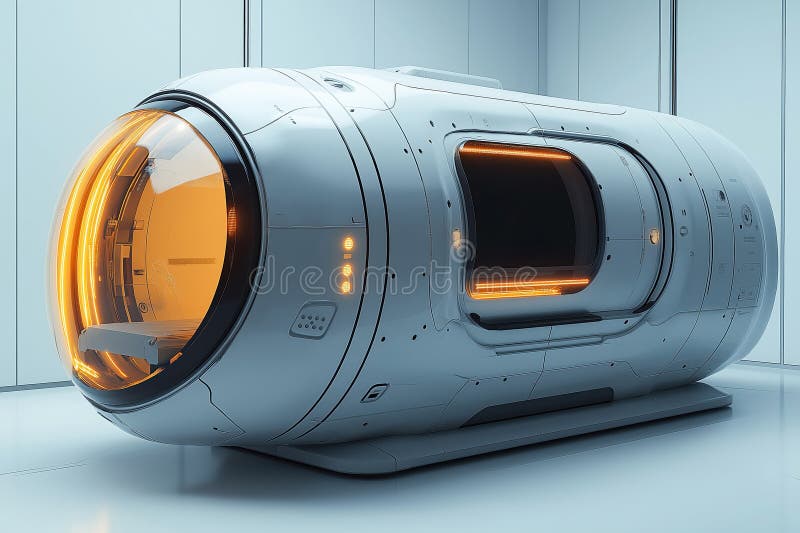 Futuristic Sleeping Pod Designed for Enhanced Comfort in Modern ...