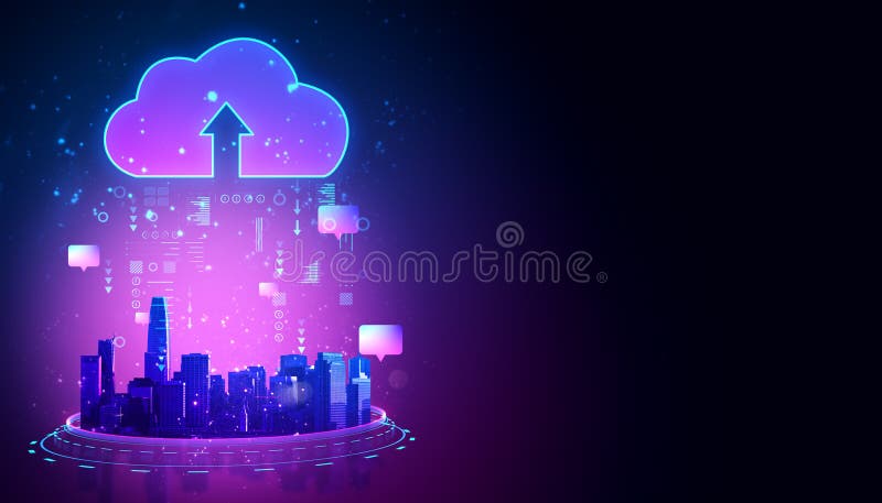 Futuristic Smart City with Cloud Computing Technology and Data Flow in ...