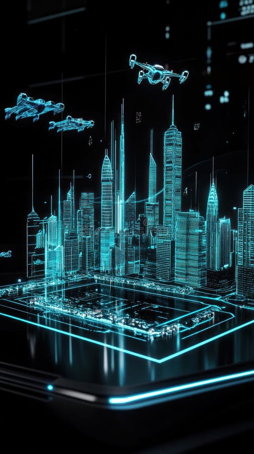 Futuristic Smart City Controlled by Drones and Artificial Intelligence ... Futuristic Smart City Controlled by Drones and Artificial Intelligence ...