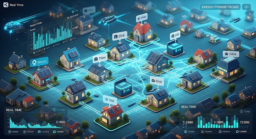 Futuristic Smart City Network: Connected Homes with Real-Time Data ...