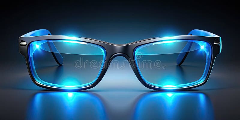 Futuristic Smart Glasses Sleek Design Advanced Features for a Seamless ...